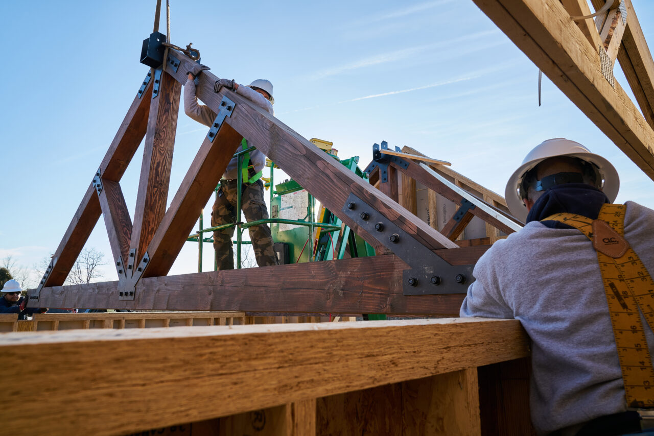 Products: Engineered Timber Trusses - UFP Site Built